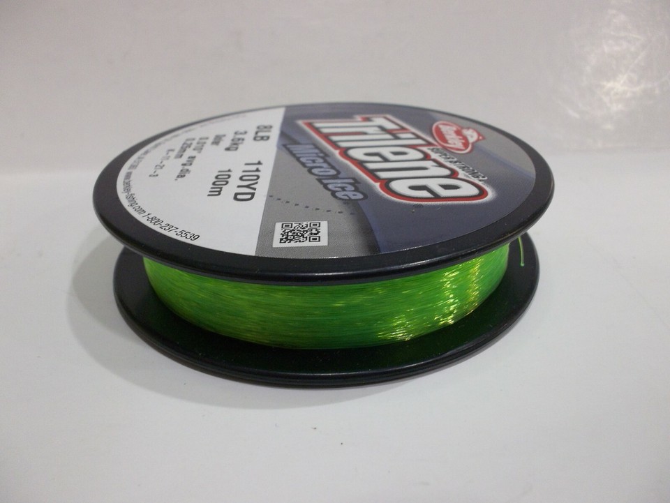 Berkley Trilene Micro Ice fishing line choose your size 110 yards solar ...