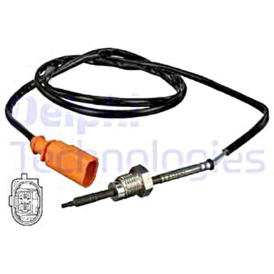 DELPHI Exhaust Gas Temperature Sensor For VW Caddy III IV Touran 10-15 ...