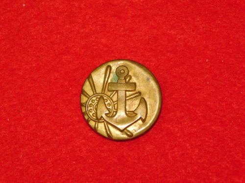 VINTAGE NAVY ANCHOR BUTTON | eBay