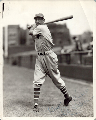 Very Rare Lou Chiozza Signed George Burke 1930's 8x10 Photo with JSA ...