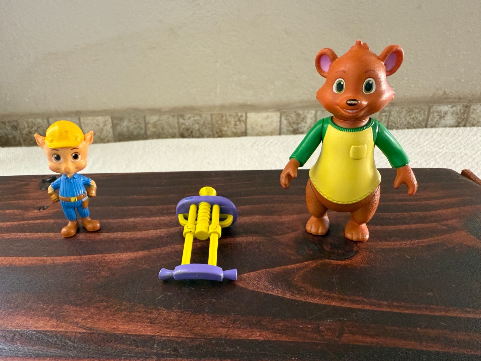 Disney Junior Goldie & Bear Figures Set of 3 Jack A. Bear Little Pig ...