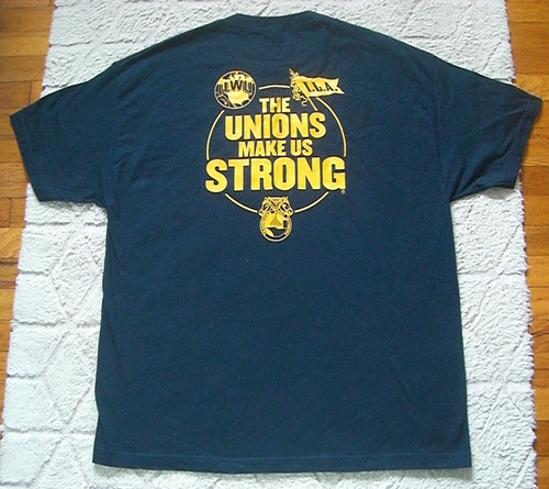 ILWU Longshore Longshoremen ILA Union Teamsters Vintage T-Shirt 2XL ...