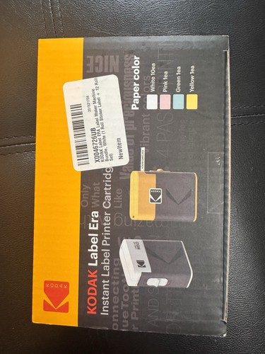 KODAK Label Era Instant Printer Paper Set M50 12 Rolls Set 9 White + 3 ...