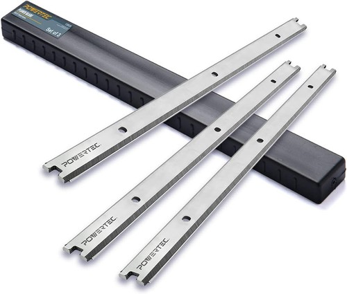 POWERTEC 13 Inch Planer Blades for Ridgid R4330, R4331, 13", Silver ...