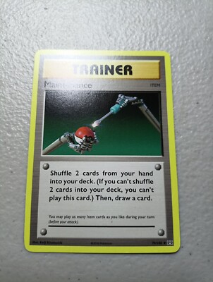 Maintenance Trainer - 2016 Pokémon XY Evolutions | eBay