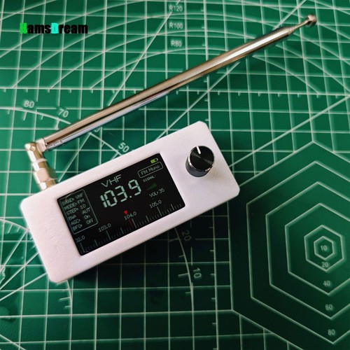 SI4732 Radio RF Receiver IPS Screen LSB USB AM FM Modes with Telescopic ...