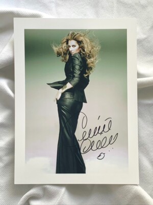 Signed CELINE DION photo ORIGINAL autograph SIGNATURE InPERSON | eBay