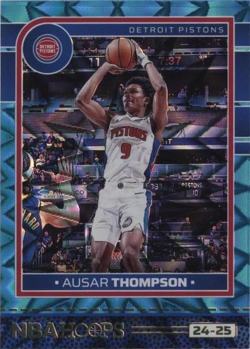 2024-25 Panini Nba Hoops - Ausar Thompson #137 Teal Explosion for sale ...