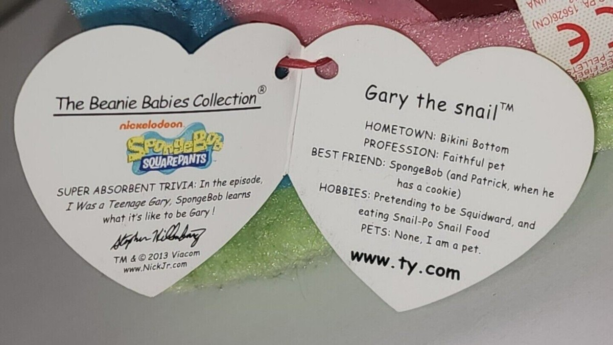 Spongebob Characters Baby Gary