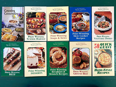 PRIZE-WINNING COUNTRY COOKING Recipes Cookbook LOT Taste of Home ...
