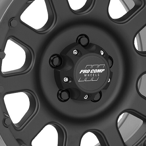 17 PRO COMP BANDIDO BLACK RIMS WHEELS TIRES 33125017 FITS JEEP WRANGLER ...