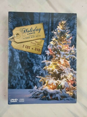 HOLIDAY LIGHTS: CHRISTMAS DISPLAYS & SCENES for your TV! DVD + 2CDs (3 ...