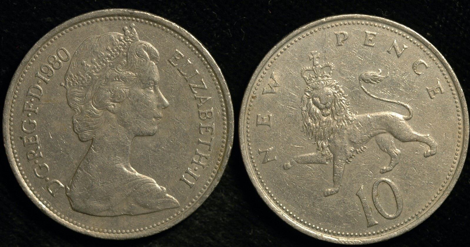 Ten Pence 10p 1968 - 1981 Large Decimal Choose Your Date | eBay UK