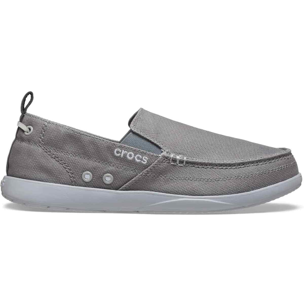 Crocs Men’s Loafers - Walu Slip On Loafers, Comfortable Slip On Shoes ...