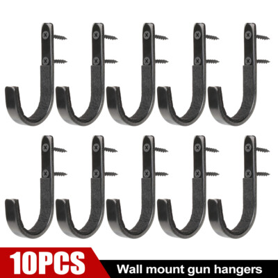 2/6/10 Gun Rack Storage Rifles Shotgun Hooks Wall Mount Hanger Archery ...