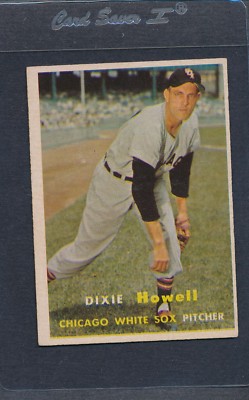1957 Topps #221 Dixie Howell White Sox EX *2916 | eBay