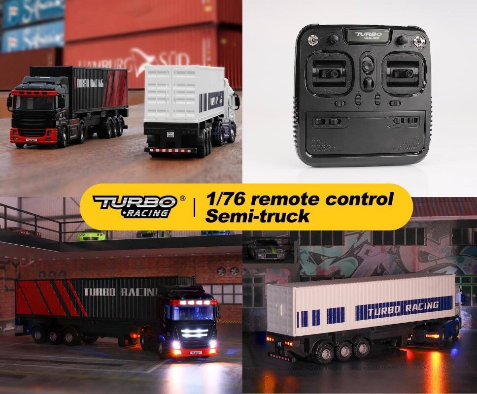 Rc Remote Control Semi Truck Remote Control Semi Truck Toys, 32.7"