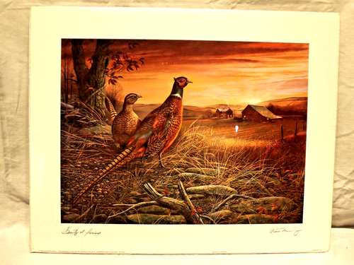 Beautiful 1998 Signed Animal Birds Litho by Ruane Manning ~ Beauty At ...