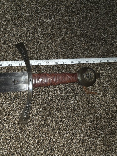 Regal Knights Templar Medieval Longsword Stainless Steel Leather ...