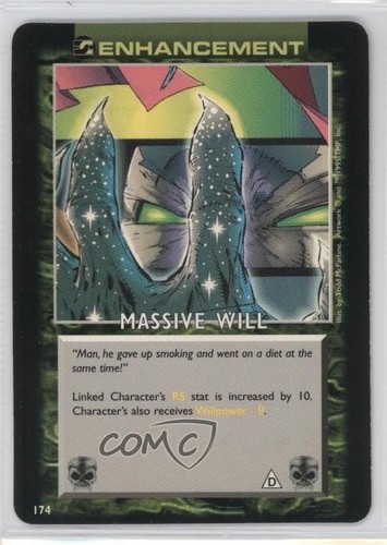 1995 Spawn - Power Cardz Trading Card Game Enhancement Massive Will ...