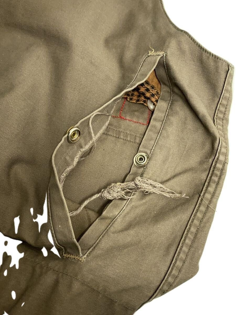 Other Brands 50s Hunting Half Moon Pocket Vest L Cotton Other Brands 50s Hunting Half Moon Pocket Vest L Cotton