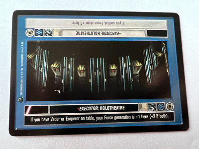 Star Wars CCG Dagobah Limited Executor: Holotheatre Rare | eBay