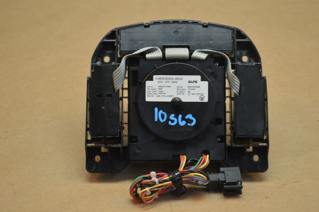 Audio Radio Multi Function Command Switch 2218706958 Fits 13 MERCEDES ...