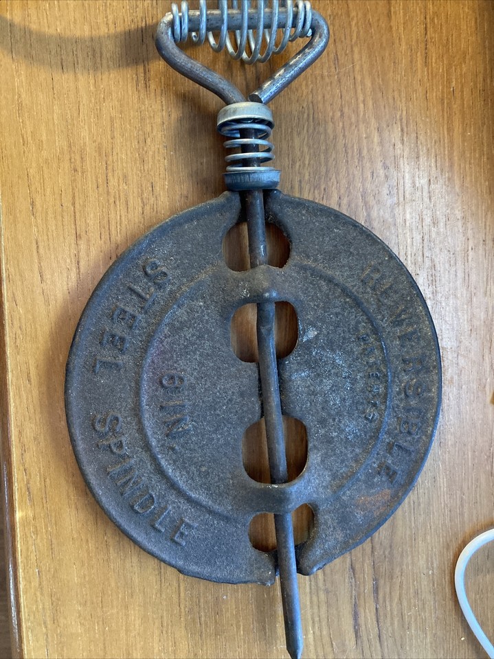 GRISWOLD NEW AMERICAN ERIE, PA. 6IN. REVERSIBLE STEEL SPINDLE | eBay