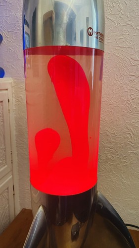 Mathmos Lunar Lava Lamp Giant Rocket Vintage Rare VGC Stunning ...