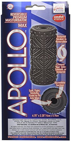 Apollo Reversible Premium Masturbator Max Stroker Grey | eBay