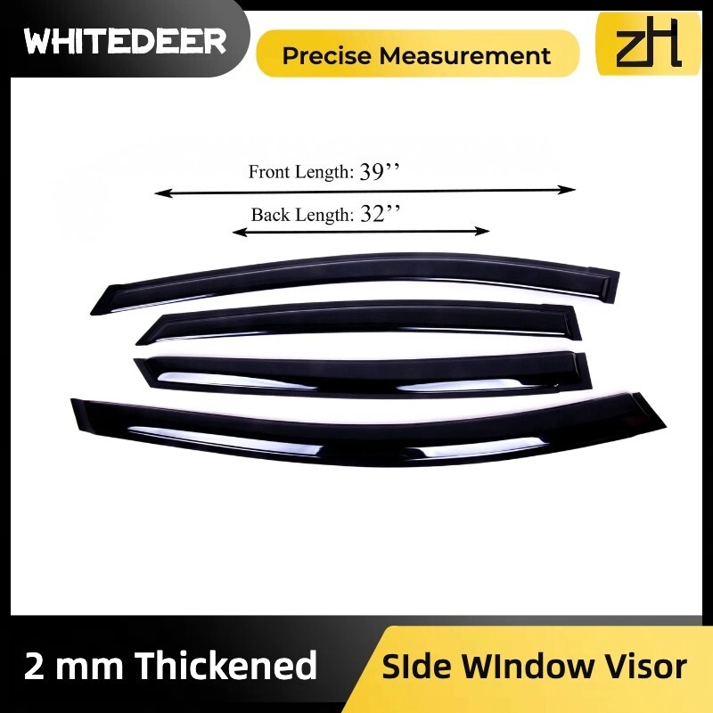 Fits Toyota Prius 2004-2009 Side Window Visor Sun Rain Deflector Guard ...