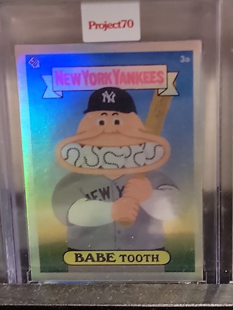 2021 Topps Project 70 - Keith Shore Rainbow Foil 1986 Topps Baseball ...