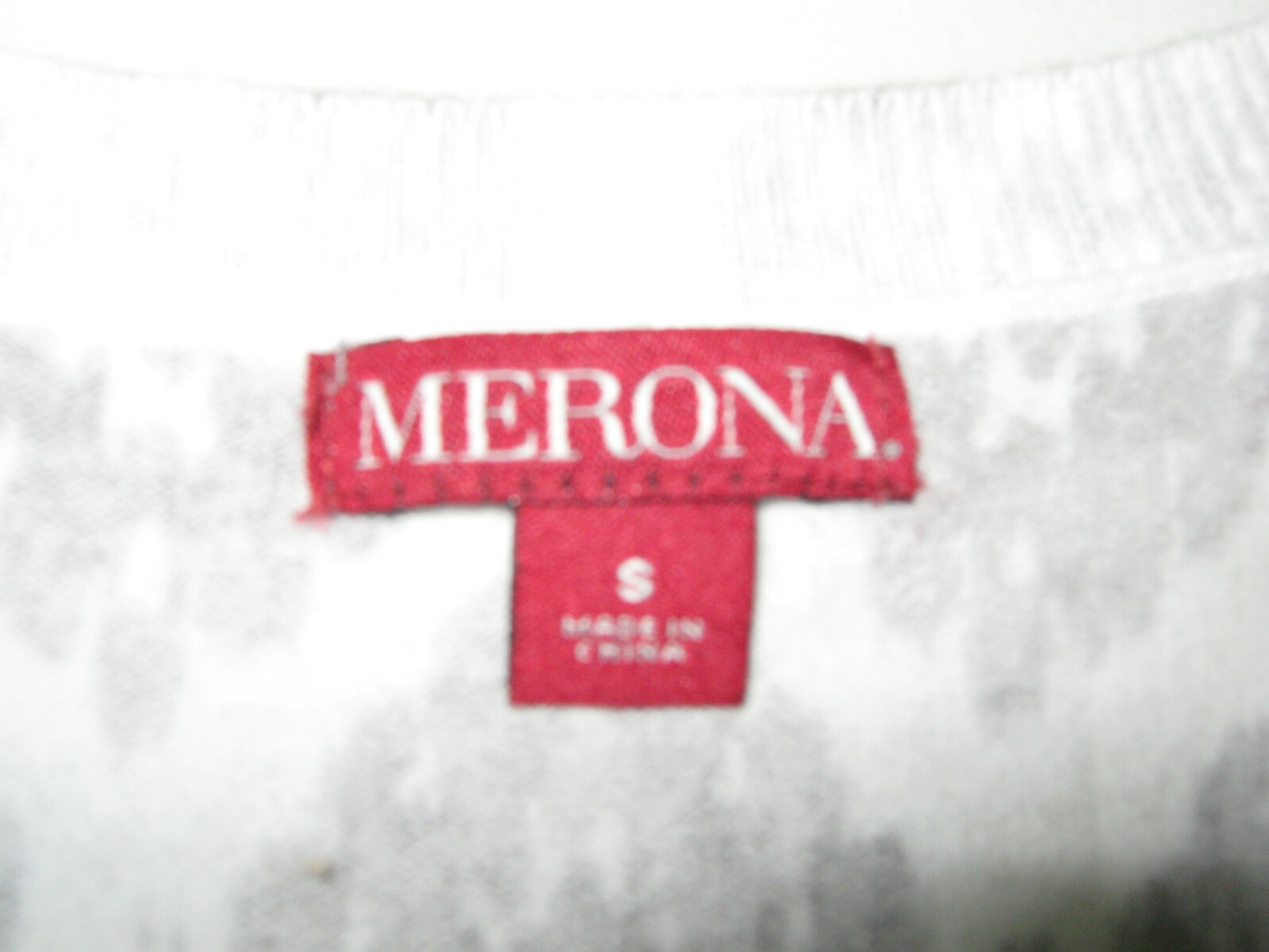 Merona Multi-Color Button Up Sweater Top, sz S | eBay