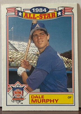 1985 Topps 1984 All Star Dale Murphy M4 | eBay
