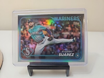 Eugenio Suarez 2024 Topps Series 1 #231 Gold Foil - SEATTLE MARINERS | eBay