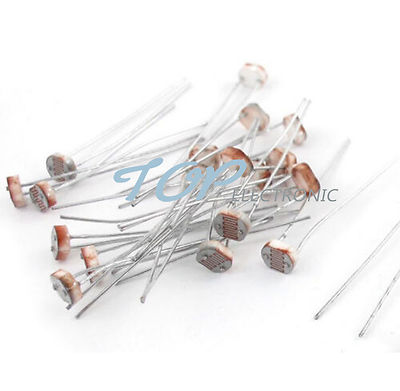 50PCS Photoresistor 5528 GL5528 LDR Photo Resistors Light-Dependen t | eBay