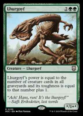 RIPPLE FOIL Lhurgoyf (Ripple Foil) - Commander: Modern Horizons 3 (M3C ...