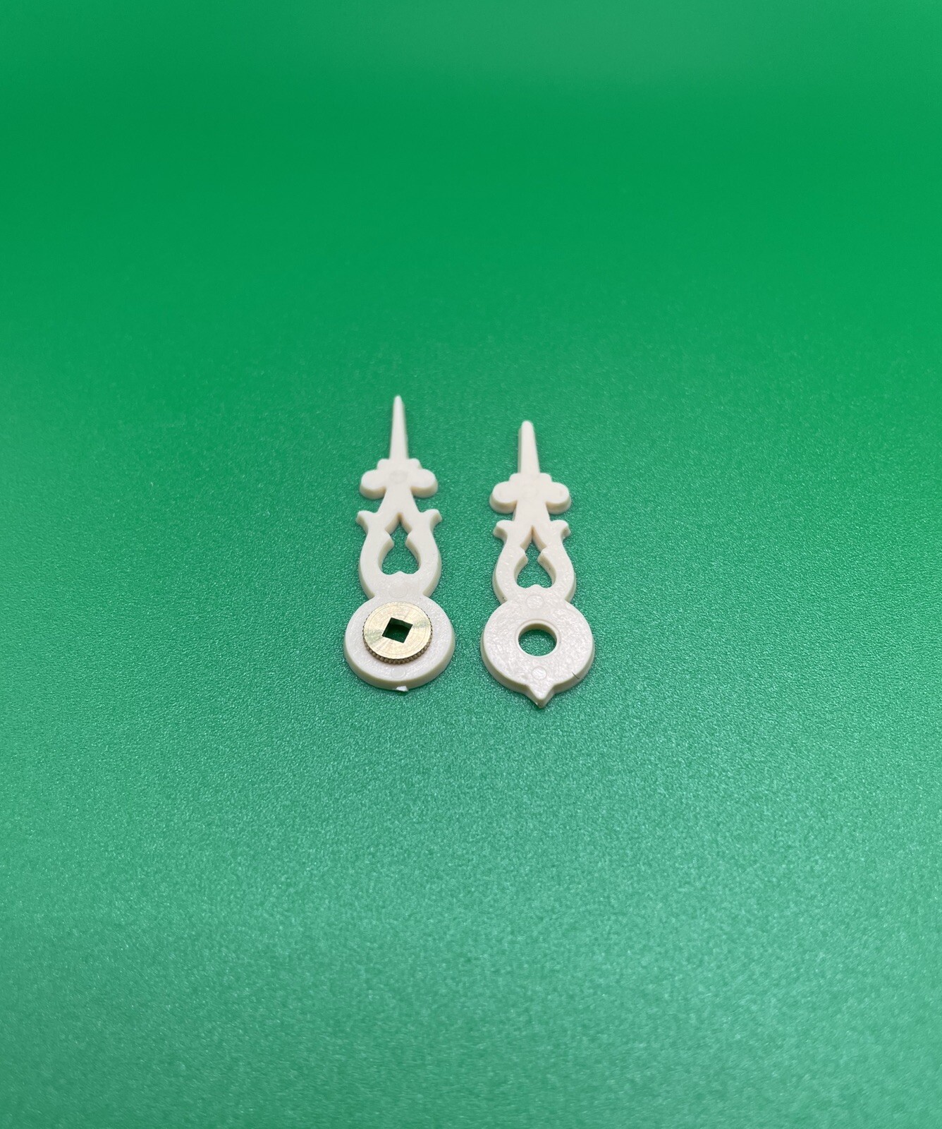 Cuckoo Clock Hands- Plastic Bone- 80 mm Dial -35mm Center Hole Minute ...