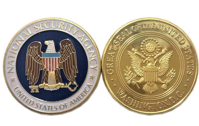 NSA Challenge Coin #1 (National Security Agency CIA FBI DNI Trump Biden ...