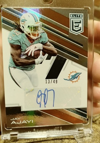 JAY AJAYI 2017 Panini AUTO Autograph Rookie 13/49 Donruss Elite. | eBay
