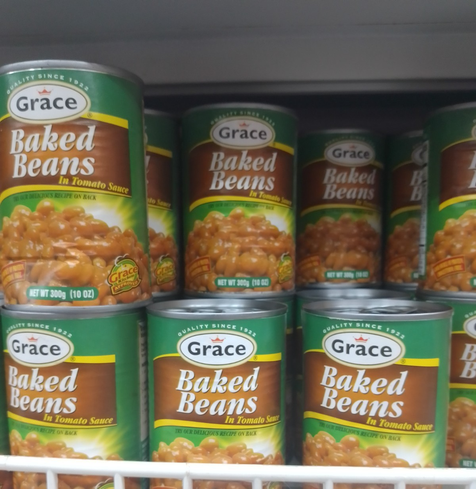 Grace Bake beans 10 OZ (6 Tin) | eBay