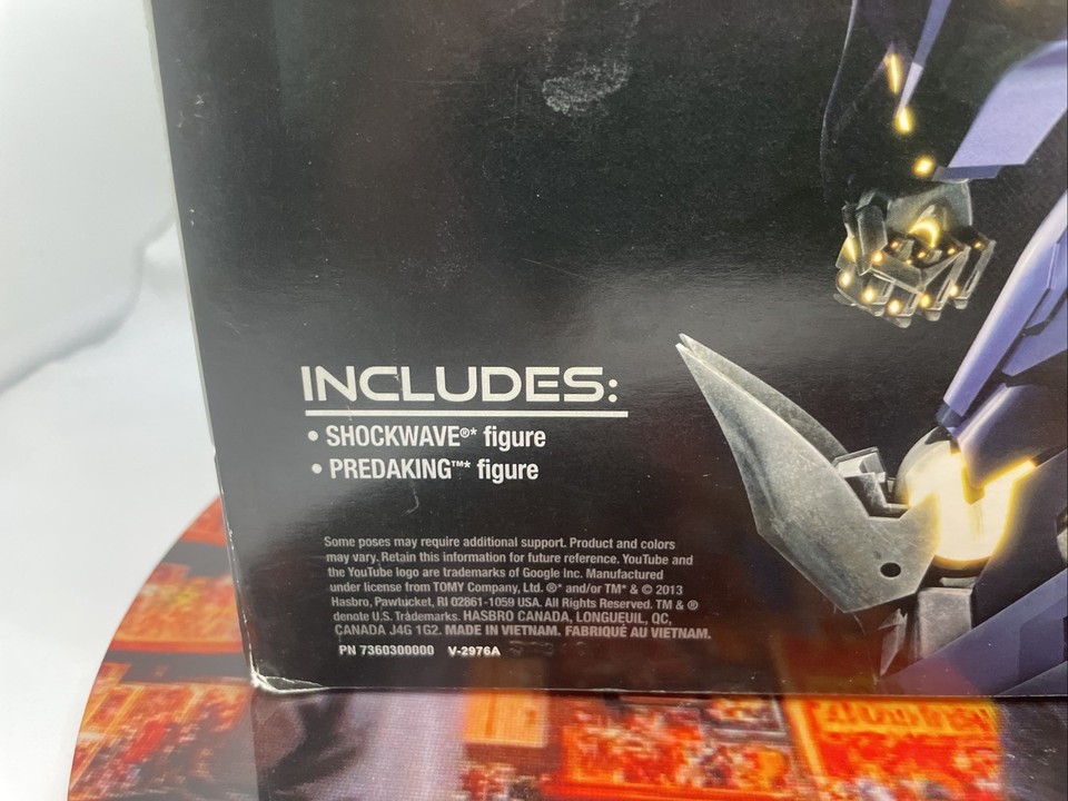 2013 SDCC Transformers Beast Hunters Exclusives Shockwave's Lab ...