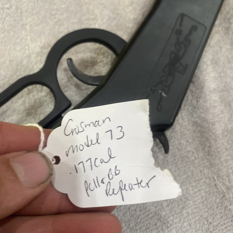 Vintage Crosman Model 73, .177 Caliber Pellet/BB Gun Air Rifle Works ...