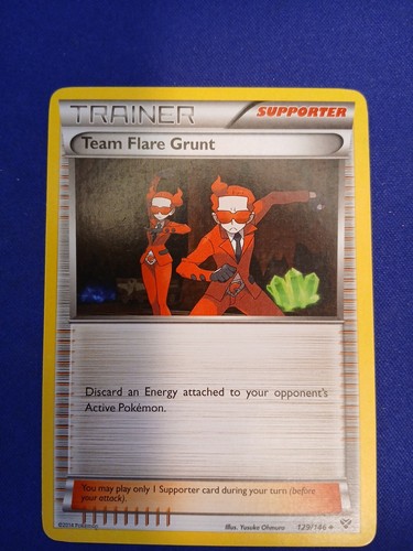 Pokémon TCG Team Flare Grunt XY 129/146 Regular Uncommon | eBay