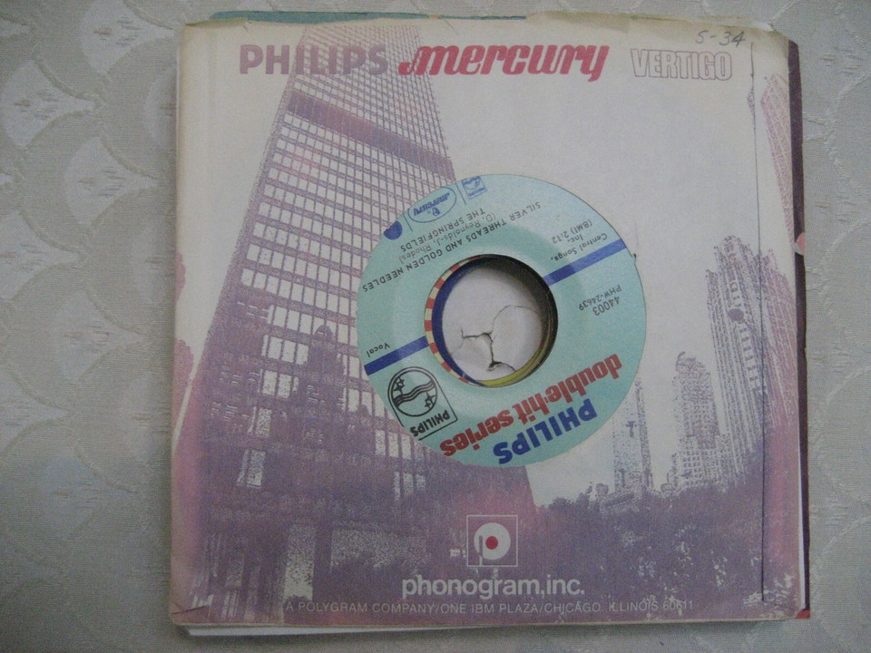 45 SPRINGFIELDS (Dusty) - Silver Threads and Golden Needles w/ sleeve ...