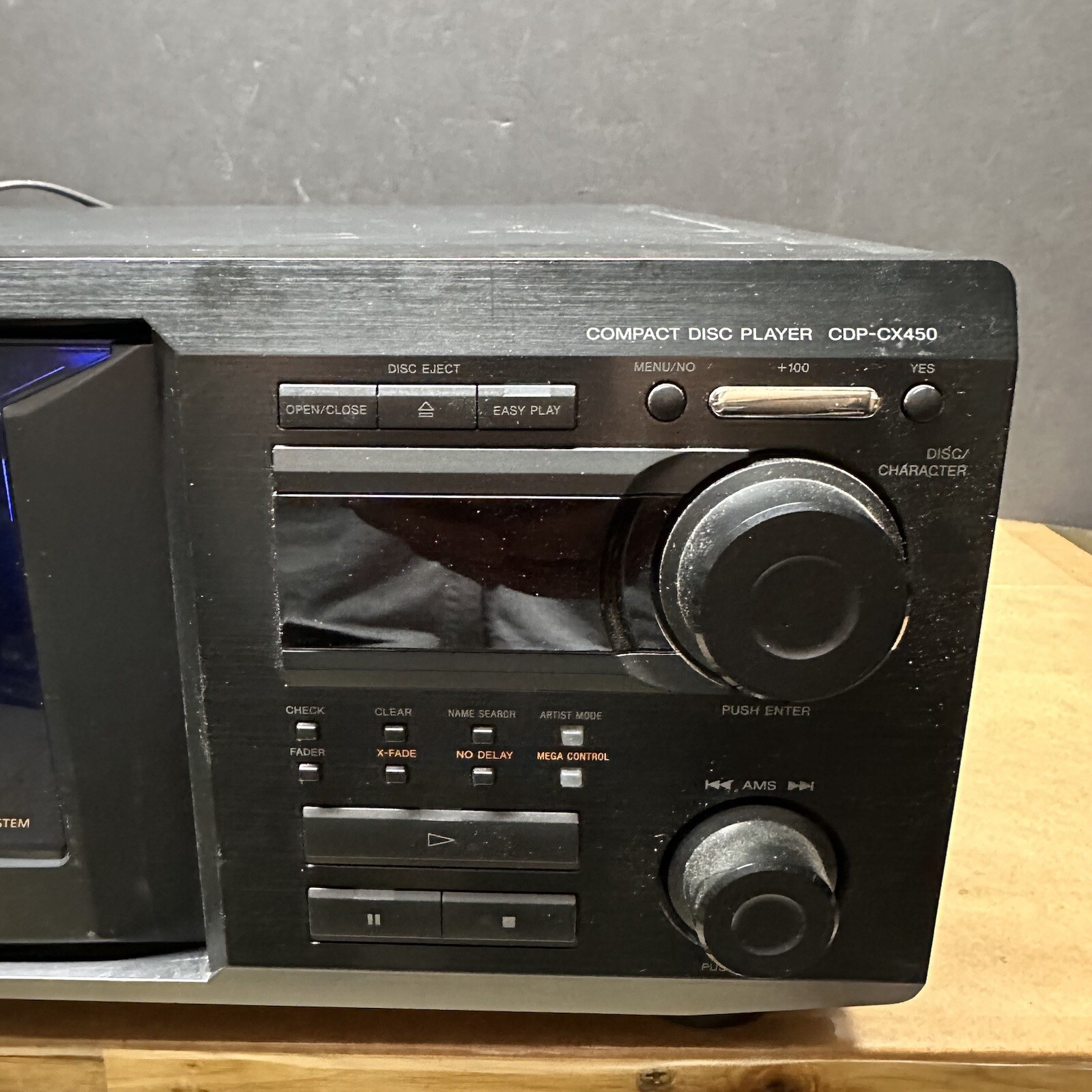 Sony CDP-CX450 Mega Storage 400 CD 400 Disc Changer for Parts/Repair ...