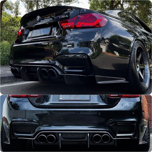 PSM Style Real Carbon Fiber Rear Diffuser FOR BMW M3 M4 F80 F82 F83 ...