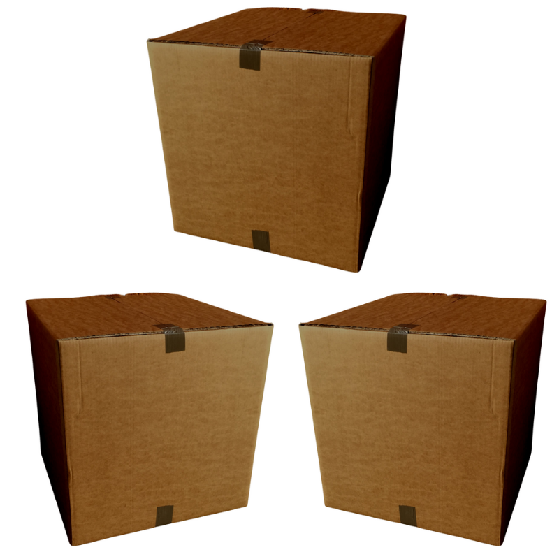 20x20x20" ANY QTY (508x508x508mm ) Square Large Double Wall Cardboard ...