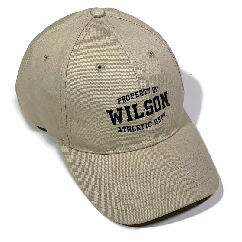 Wilson Athletics Snapback Hat Wilson Athletic Cap Kha… - Gem
