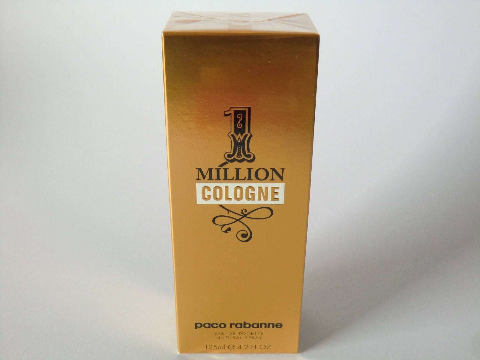 Paco Rabanne 1 One Million Cologne EDT Nat Spray 125ml - 4.2 Oz BNIB ...